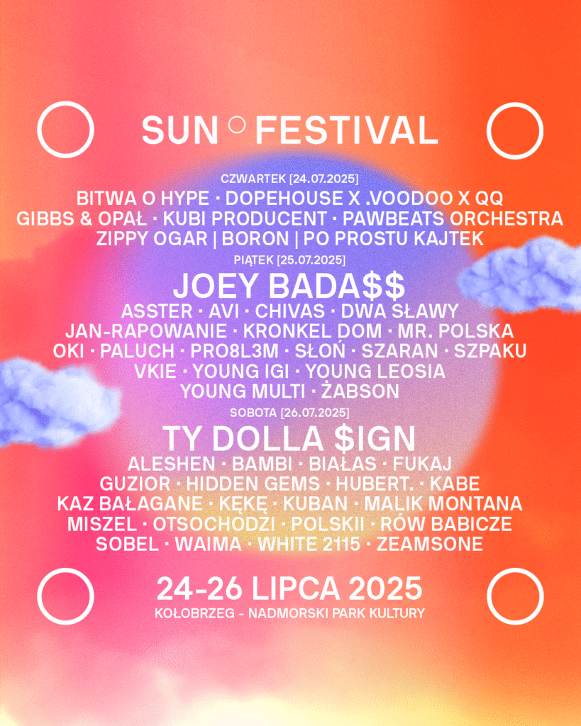Znamy pełny line-up Sun Festival w Kołobrzegu! | SUN FESTIVAL